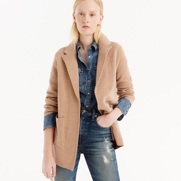 J Crew Sophie Sweater Blazer